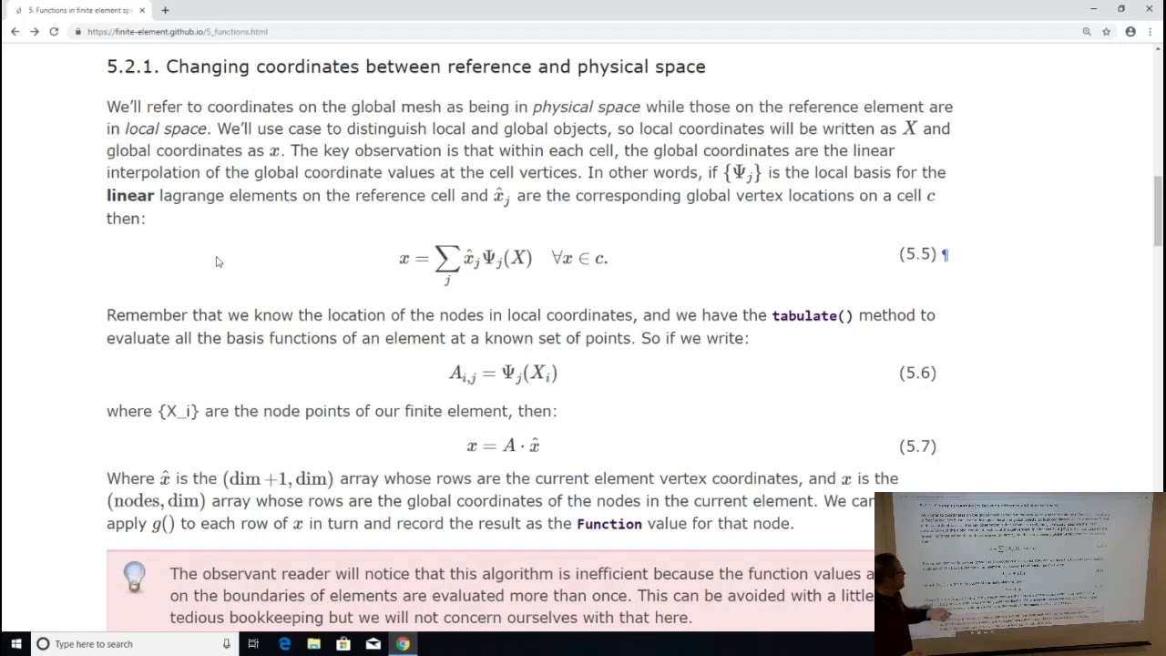 Finite Element Tutorial 52 Interpolating Values Into Finite Element Spaces Youtube