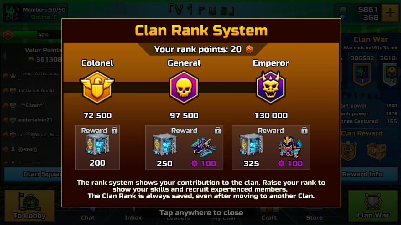 PG3D NEW UPDATE!!! Gadgets Update. New clan rank system, skins, pets ...