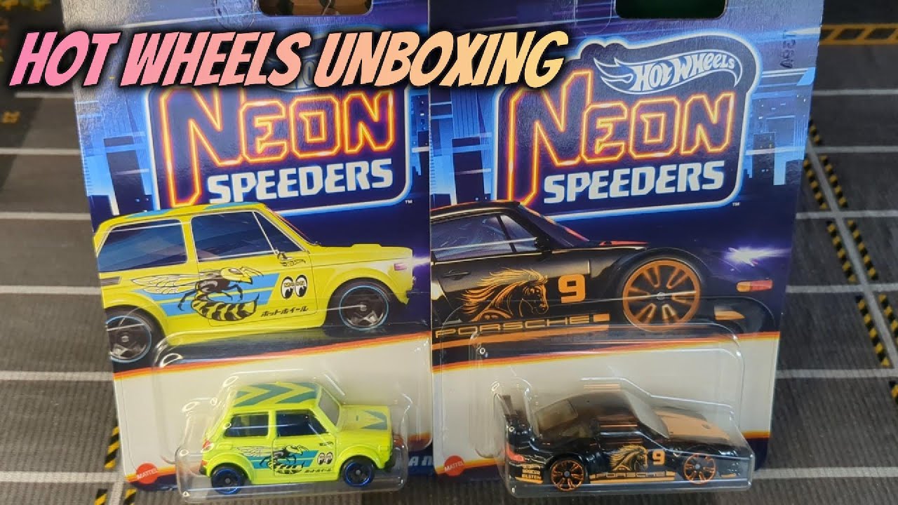 HW UNBOXING NEON SPEEDERS - YouTube