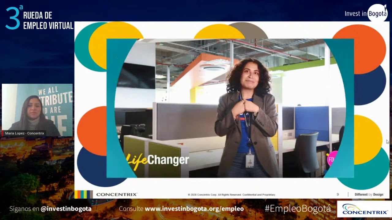 Concentrix | Tercera Rueda de Empleo Virtual Invest in Bogota - YouTube