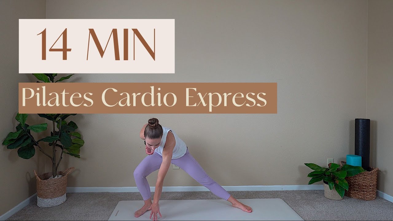 14 Min Cardio Pilates Blast | At Home Pilates - YouTube