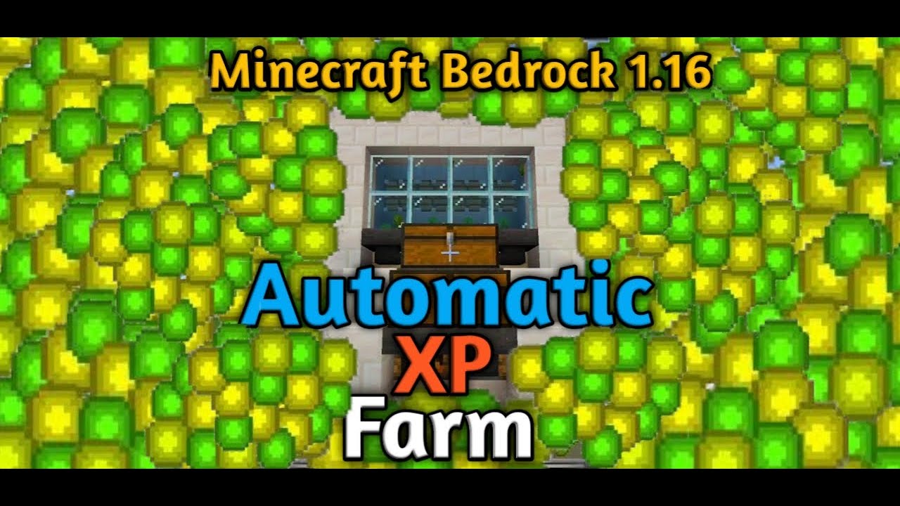 Best Automatic XP Farm In Minecraft - YouTube