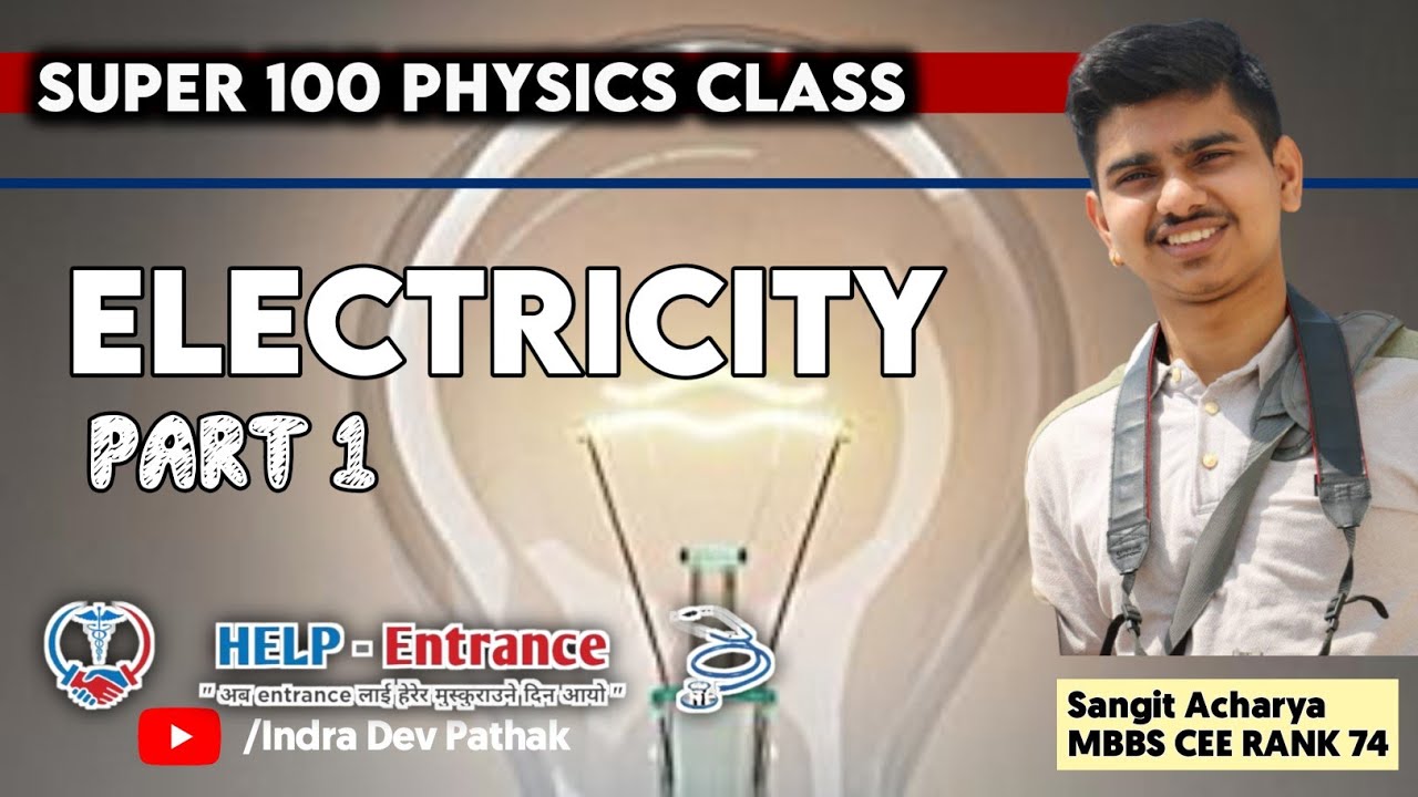 Electricity / Electric current for CEE 2024 / part 1 / Basic concept to ...