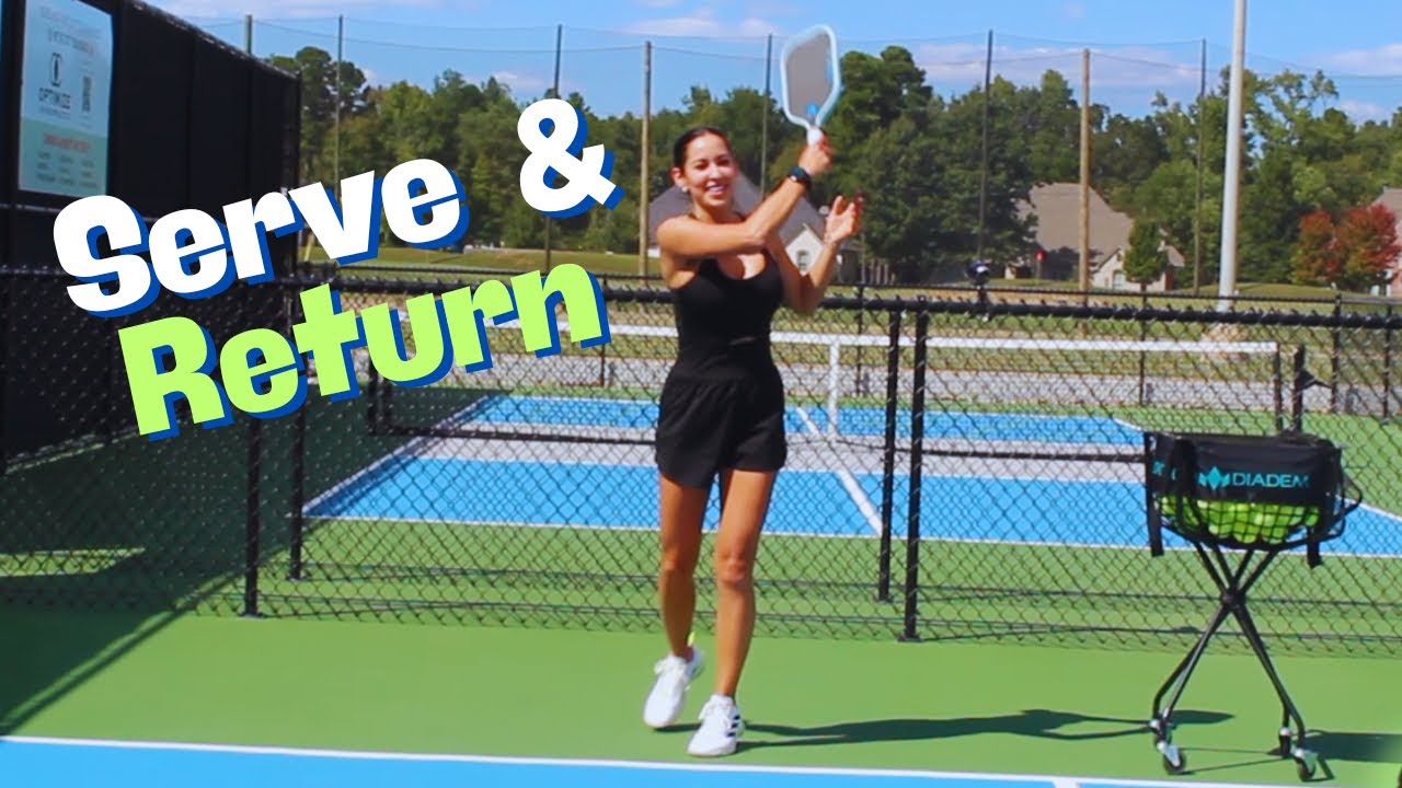 Master The Two Most Important Shots In Pickleball: The Serve And Return ...