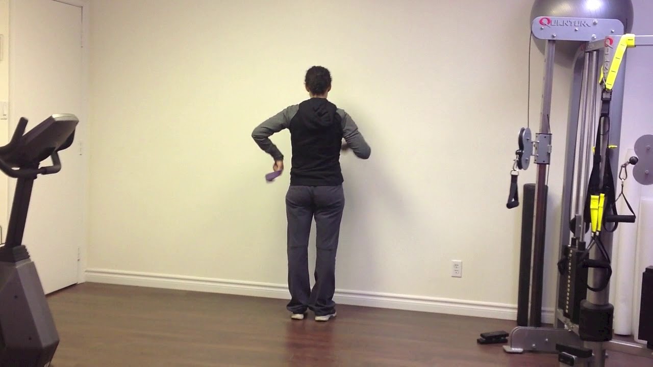 Shoulder Reach Hand Behind Back - YouTube
