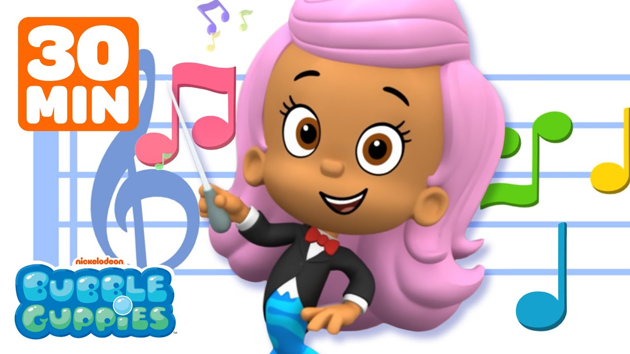 30 MINUTES of Molly Singing and Dancing! 🎶 #2 w/ the Bubble Guppies ...