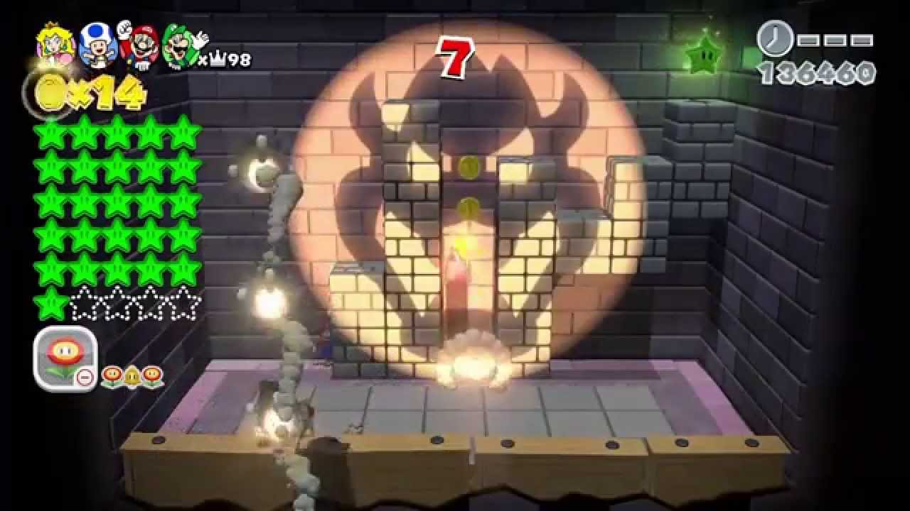 Super Mario 3d World 12 Casa-Toad Parte 100 En Español 4 Player - YouTube