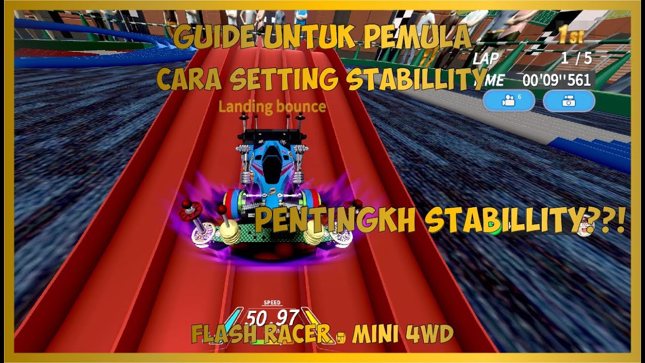 Bahas Stabillity, Apakah Penting??! | Flash Racer - Mini 4WD - YouTube