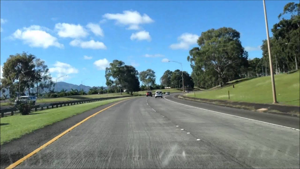 Timelapse in Honolulu, HI on H1 West - H2 North - Hwy 99 to Hwy 803 ...