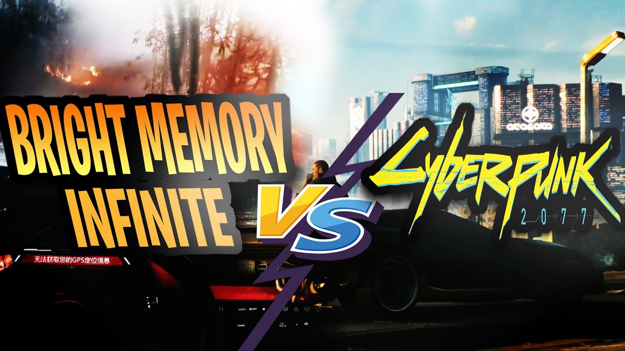 Cyberpunk Ps4 Vs Bright Memory Infinite Xbox trailer comparison - YouTube