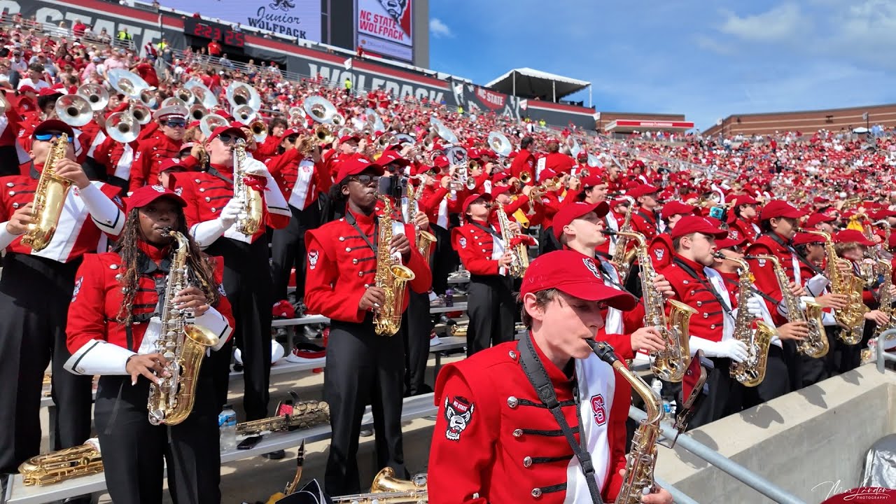 NC State Marching Band - Pep Band (3) at Football Game - 9/14/2024 ...
