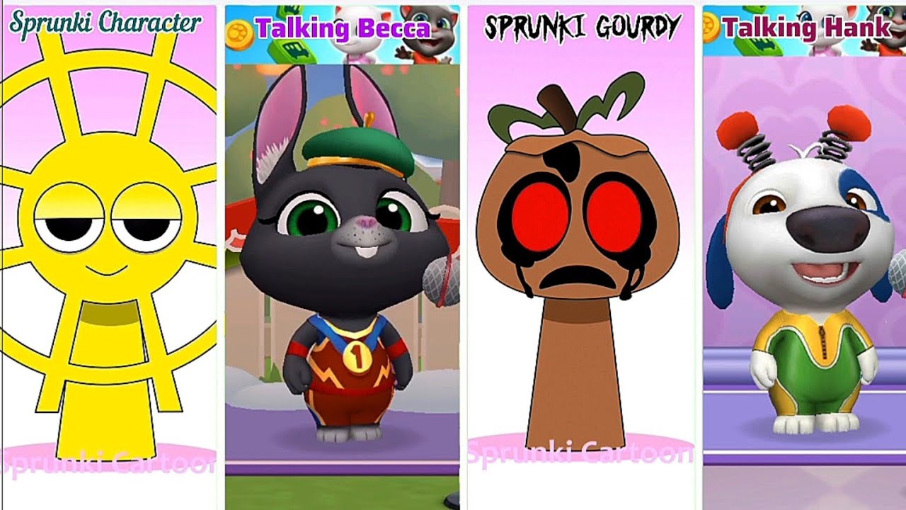 Who is best: Sprunki Character vs Becca vs Sprunki Gourdy vs Hank ? 🤭😃🔥 ...