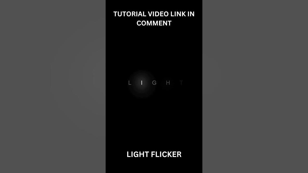 Light Flicker Using Html Css Shorts Webdevelopment Programming Code Coding Youtube