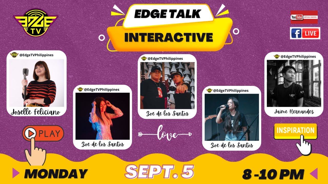 EDGE TALK INTERACTIVE | 2022 EP35 | 09.05.22 - YouTube