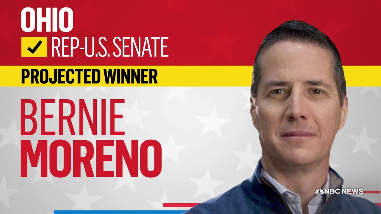 Bernie Moreno wins Republican primary for U.S. Senate in Ohio, NBC News ...