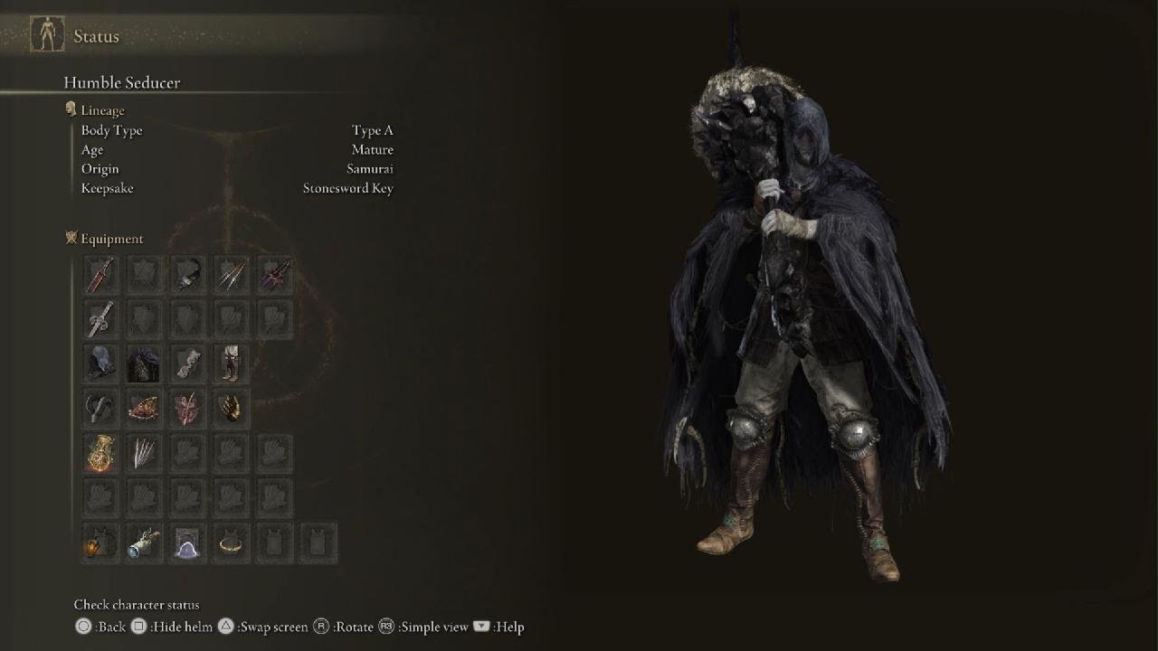 ELDEN RING Outfit #372 (Wilting Feather) - YouTube