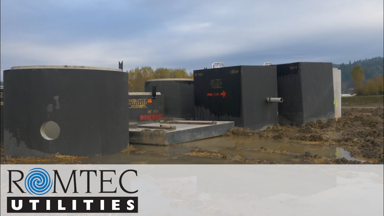 Wet Well Assembly | Mt. Solo | Caisson Construction - YouTube