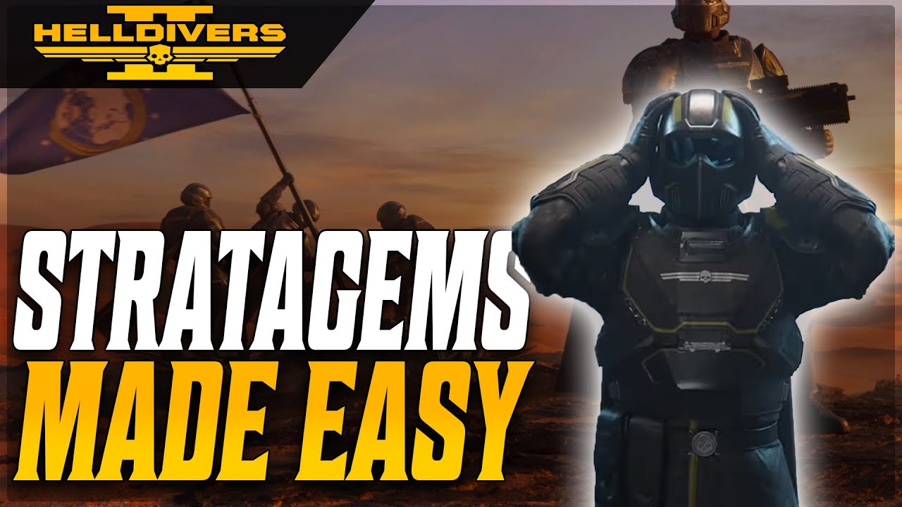Helldivers 2 - How To Walk While Using Stratagems - YouTube
