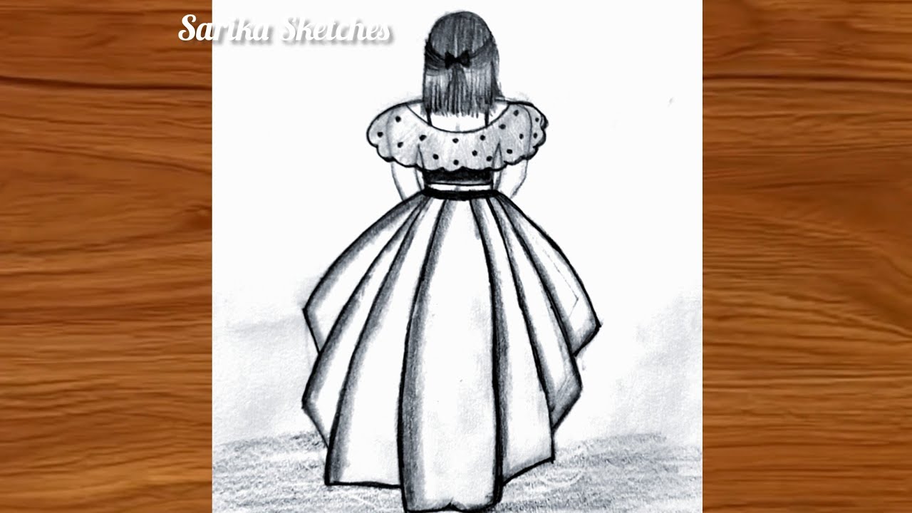 Pencil drawing easy and beautiful girl || Shading drawing girl easy for ...