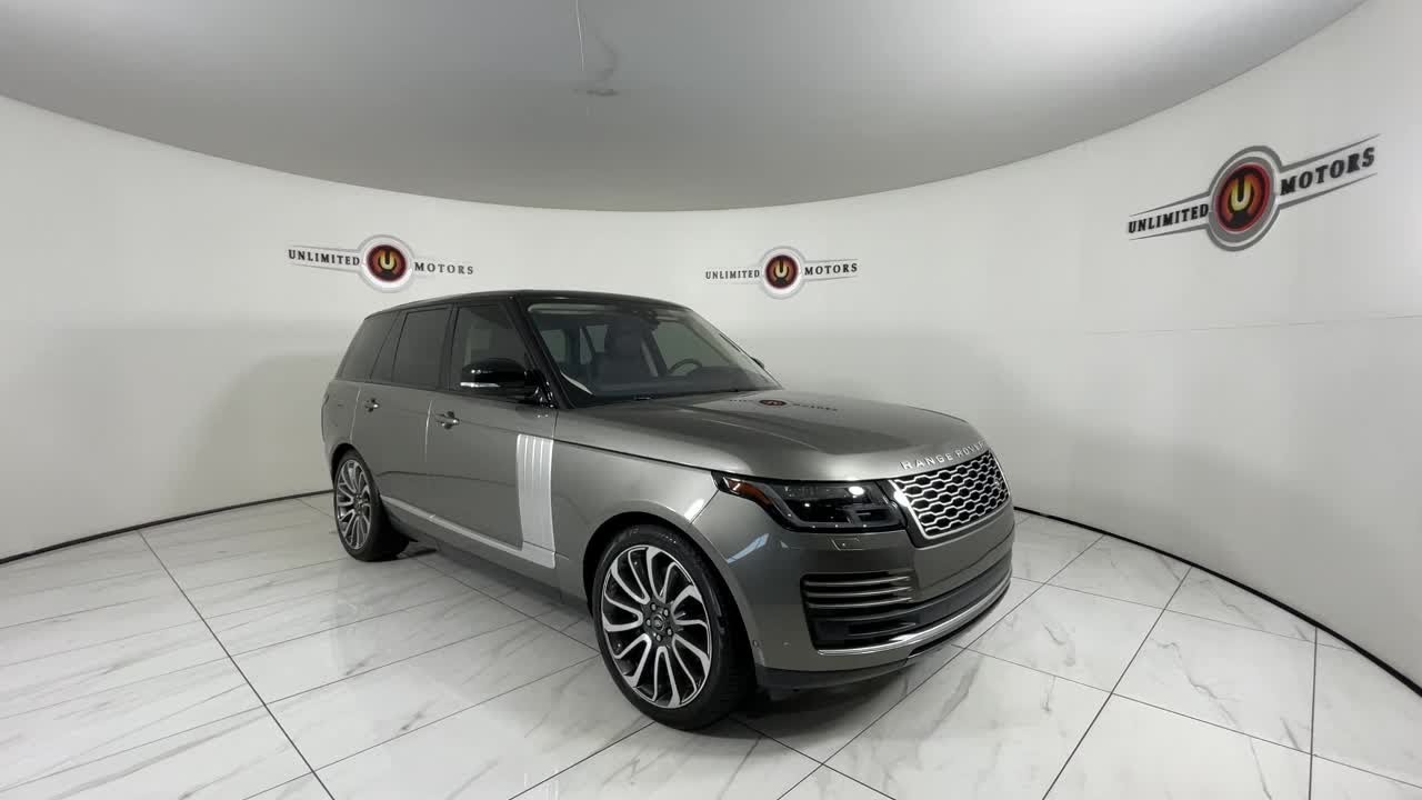 2019 LAND ROVER RANGE_ROVER SUPERCHARGED Noblesville, Westfield ...