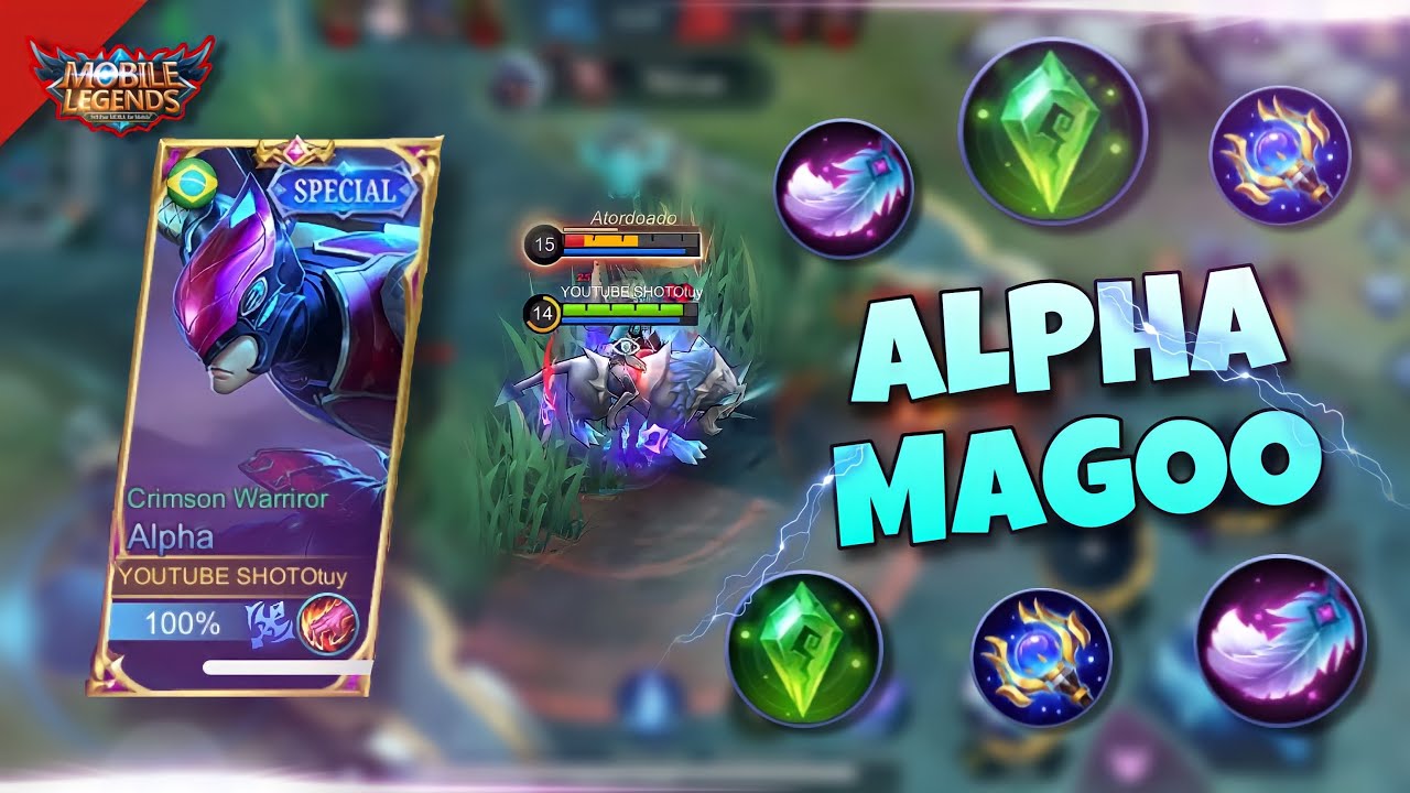 FIZ ALPHA MAGO NA JUNGLE E ME SURPREENDI | DESAFIOS LEGENDS #49 ...
