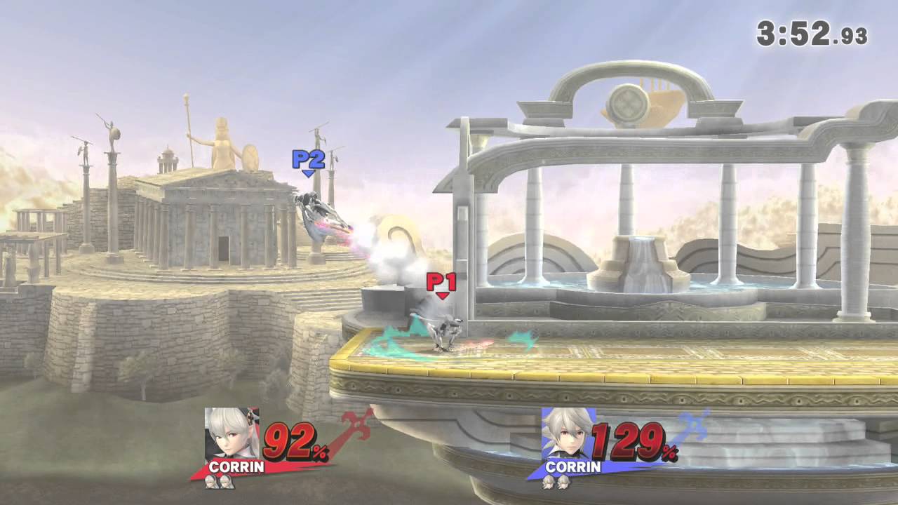 Super Smash Bros for Wii U Female Corrin vs Male Corrin - YouTube