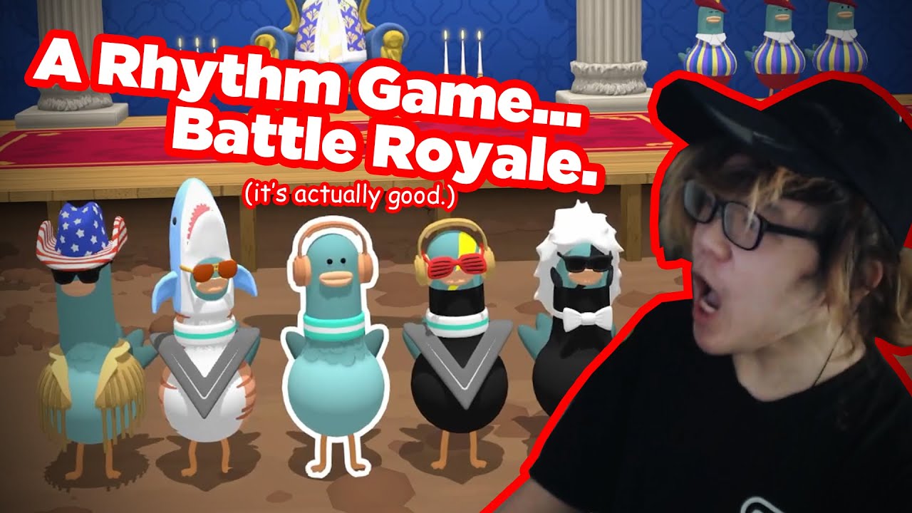 A Rhythm Game... Battle Royale.. | Headbangers: Rhythm Royale - YouTube