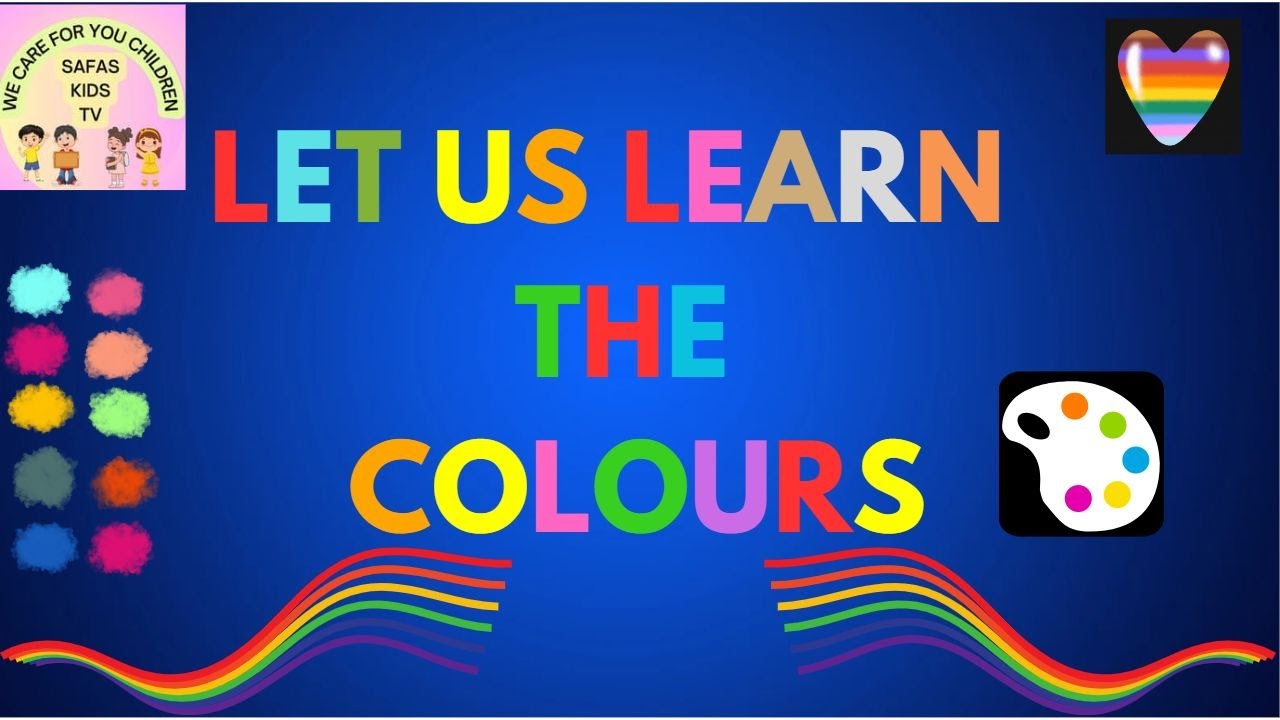 Colors | colors name | Let's learn the colors | Learning Colours ...
