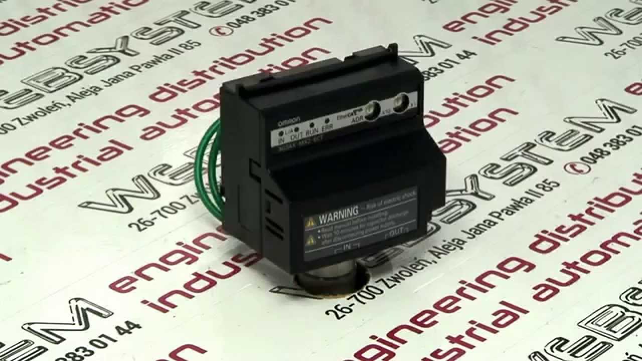 Karta EtherCAT do falowników Omron MX2 3G3AX-MX2-ECT - YouTube