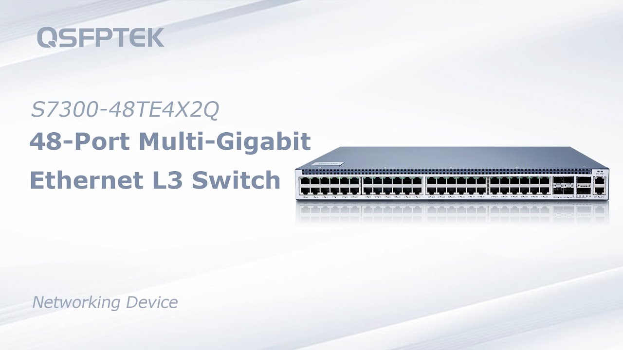 Network Switch Integrating 2.5GbE, 10GbE, and 40GbE Ports | S7300 ...