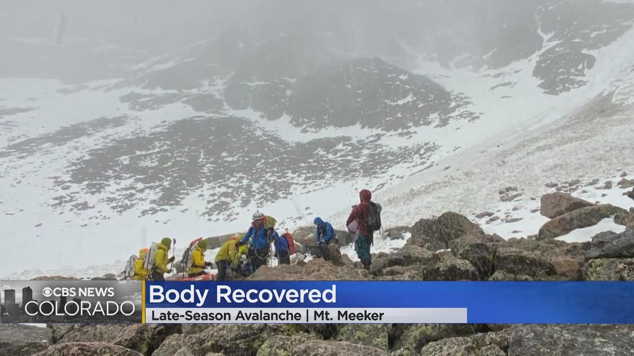 Body Recovered After Avalanche In Rocky Mountain National Park - YouTube