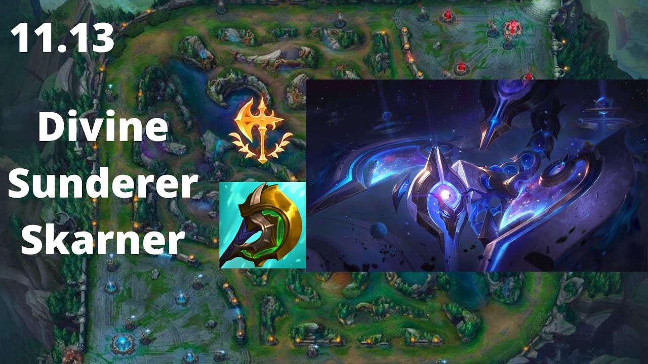 OP Divine Sunderer Skarner!(League Of Legends) - YouTube