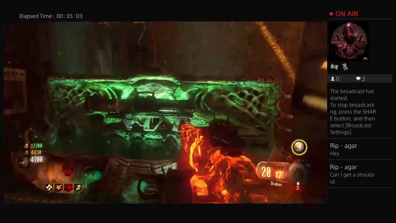 BO3 zombies round 50 attempt - YouTube