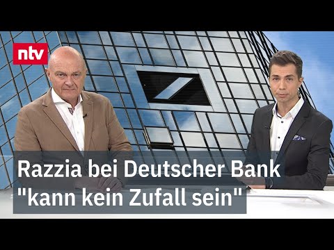 Razzia bei Deutscher Bank \