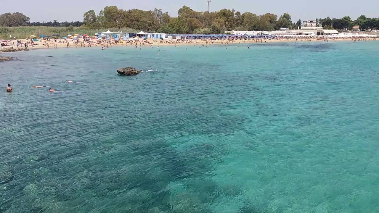 Arenella Beach Siracusa Sicilia Ita - YouTube