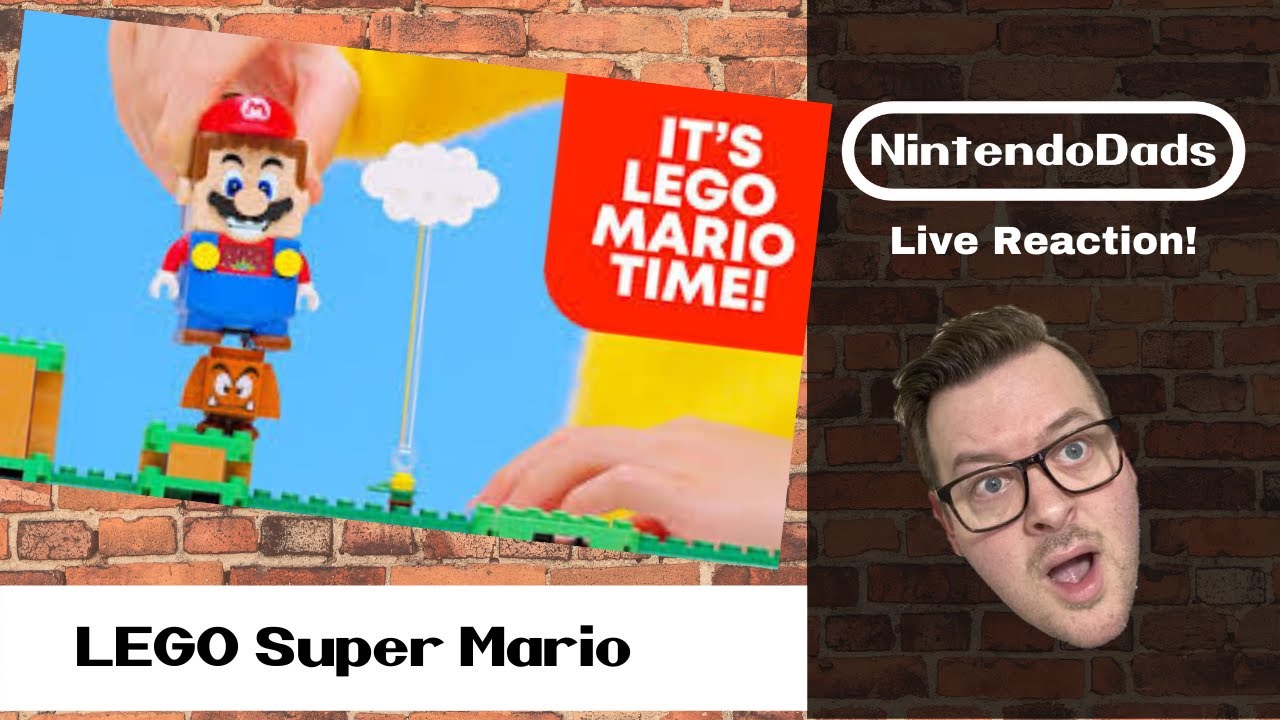 LEGO Super Mario - LIVE REACTION - YouTube