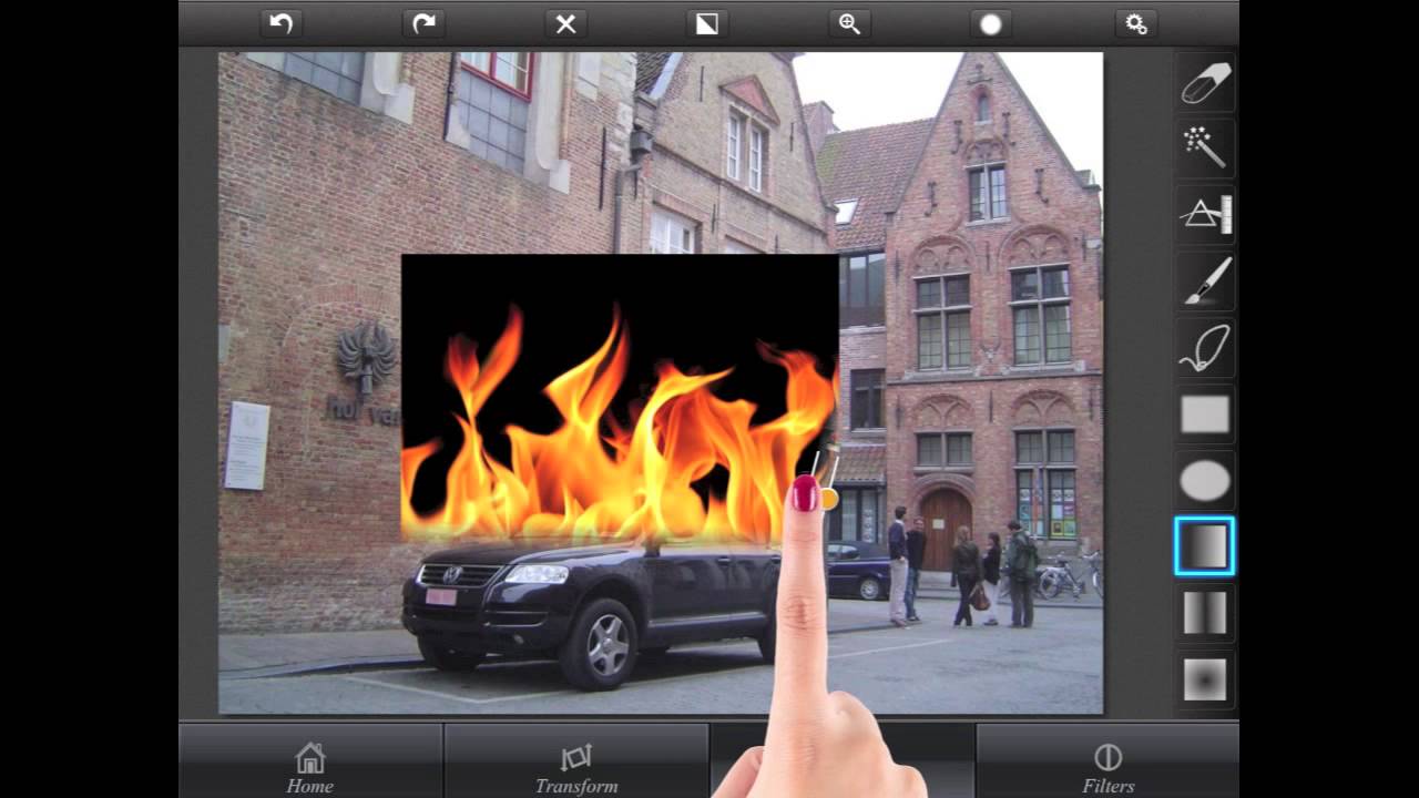Double Exposure using Superimpose - YouTube