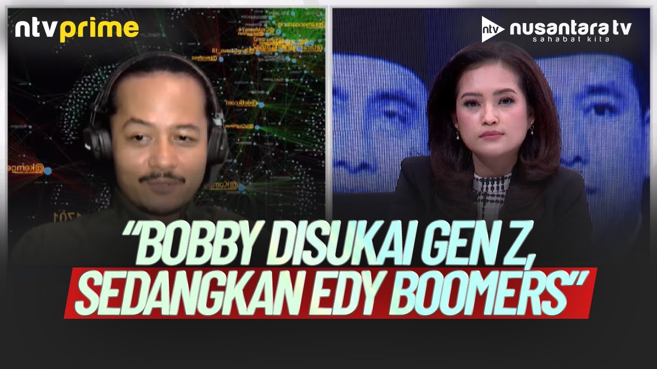 [FULL] Duel Panas Bobby vs Edy, Drone Emprit: Bobby Disukai Gen Z, Sedangkan Edy Boomers | NTV ...