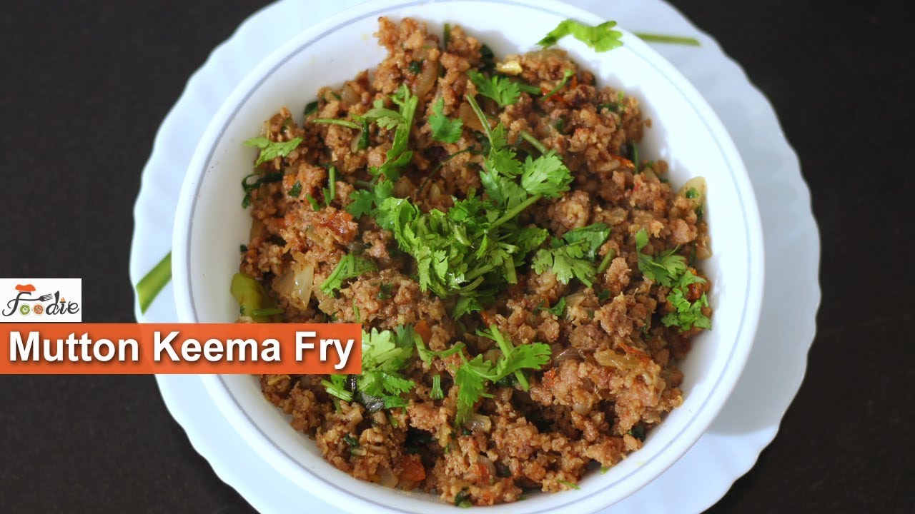 Mutton Keema Fry recipe |Mutton recipes | Non-Veg recipes mutton | How ...