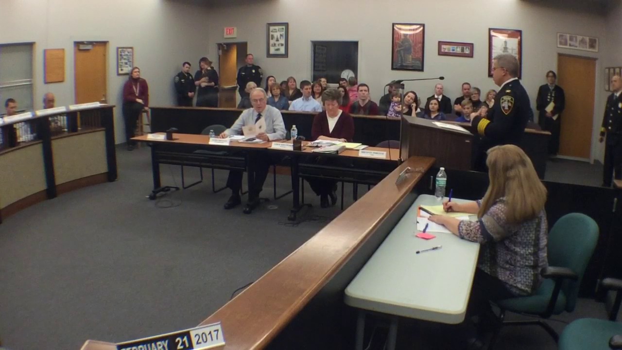 Swearing-in Ceremony for Sgt. Jason Kizer - YouTube