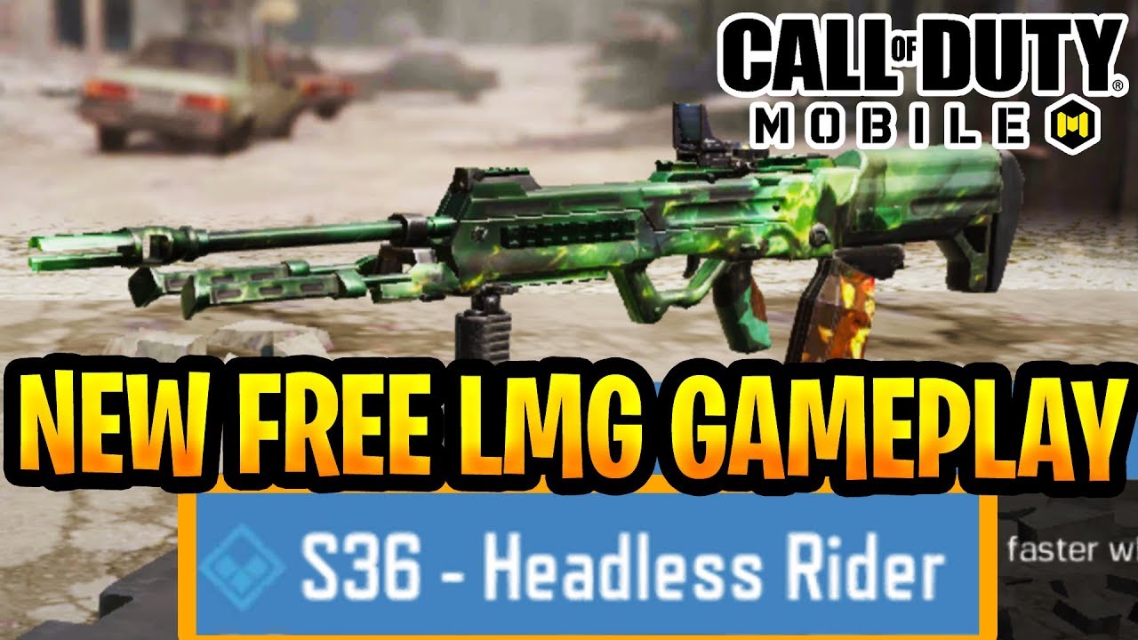 CoD MOBILE S36 Headless Rider Variant Gameplay (Free Weapon Variant ...