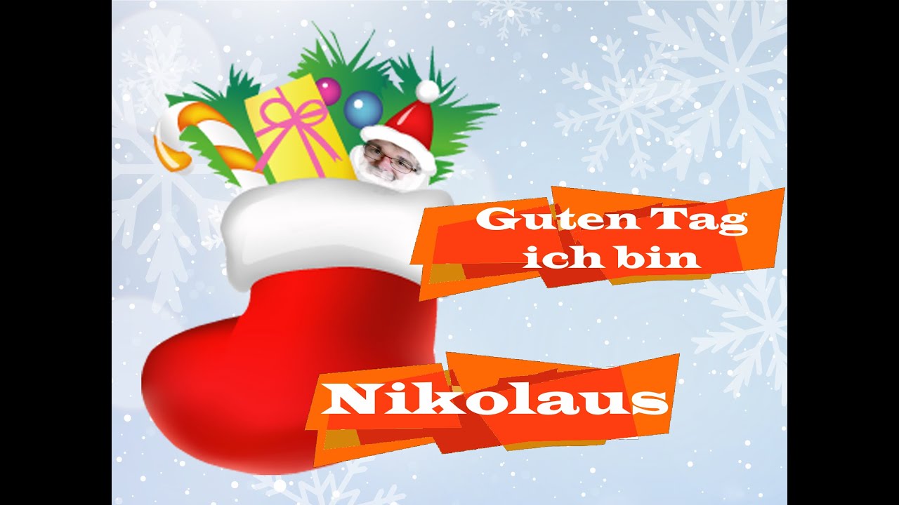 Guten Tag ich bin der Nikolaus - Kinderlieder mit Paul mit Akkorden ...