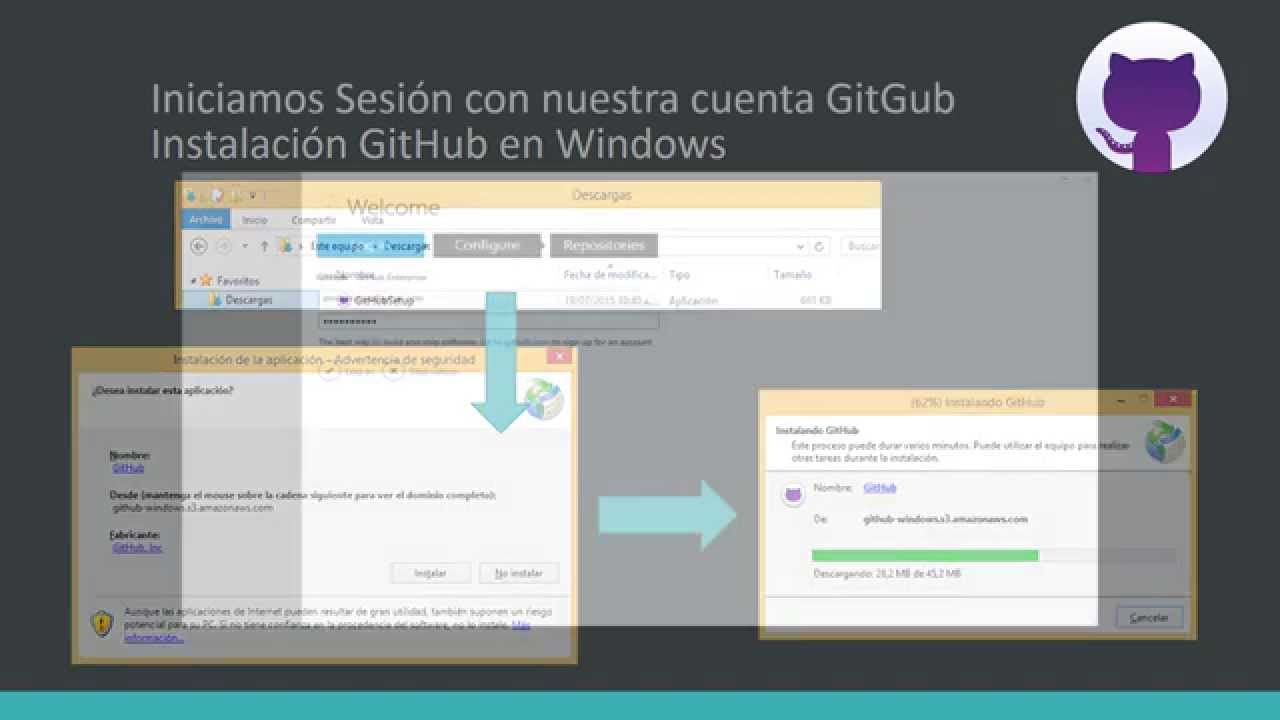 GitHub (Sistema de control de versiones Git) - YouTube