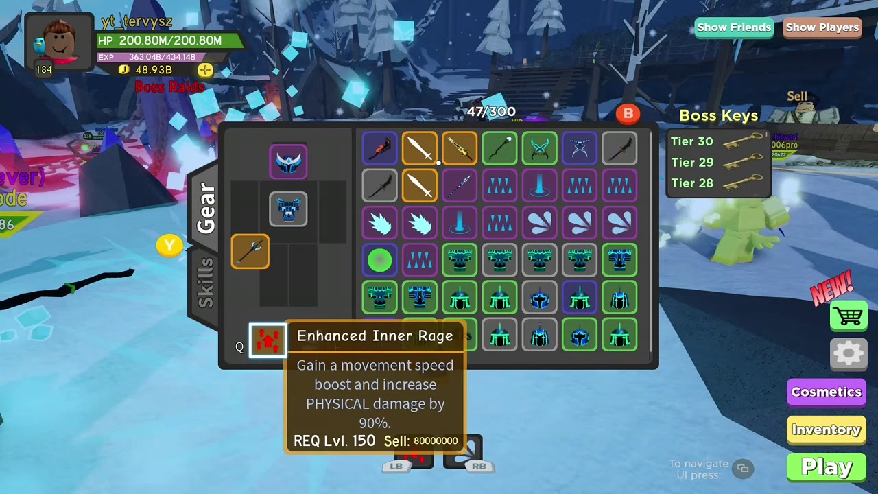 Dungeon quest pulled war leg!!! - YouTube