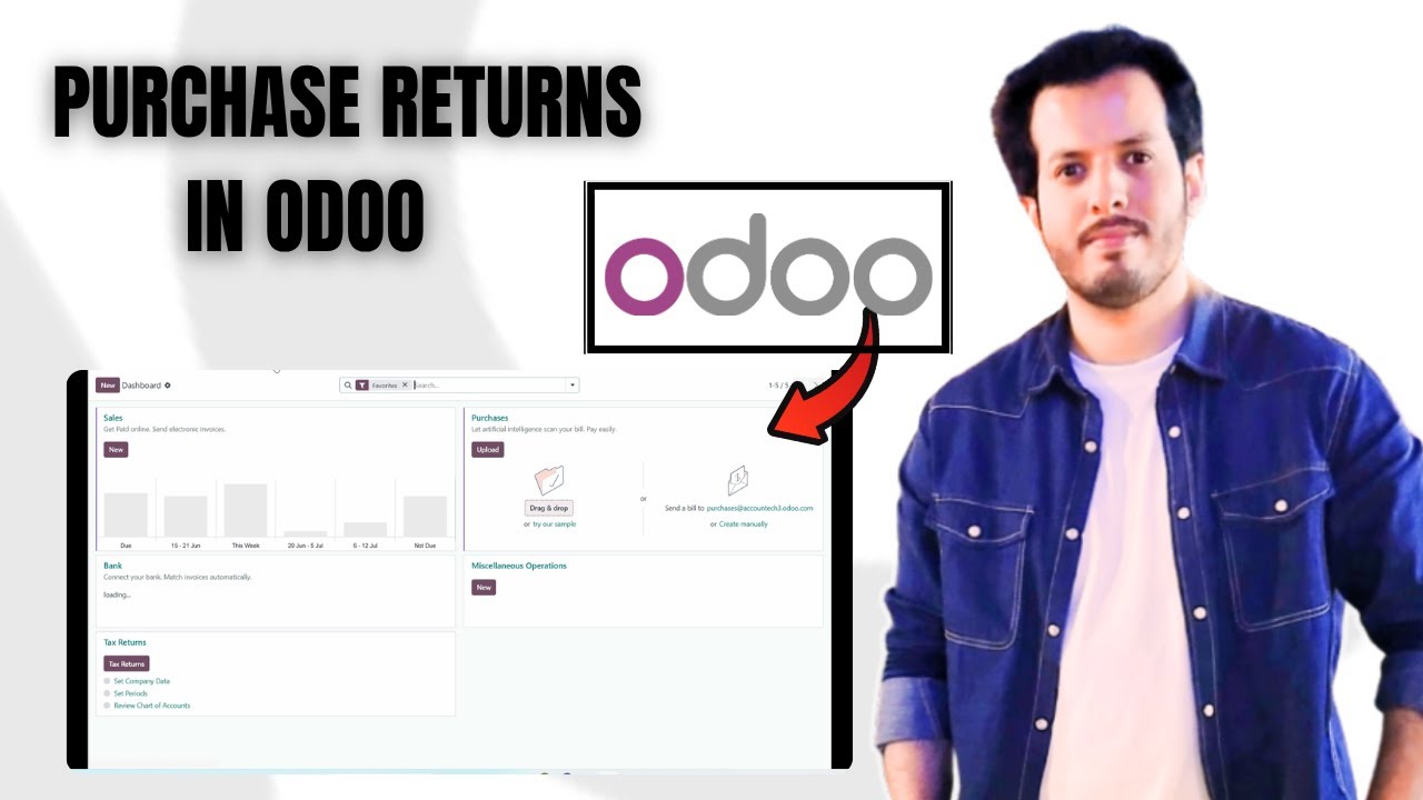 How to Handle Purchase Returns in Odoo | Step-by-Step Guide - YouTube