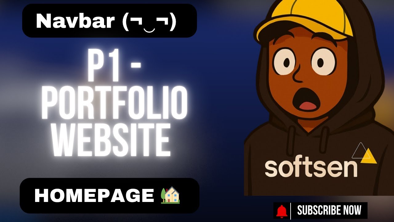 🚀 P1 | Portfolio Website - YouTube