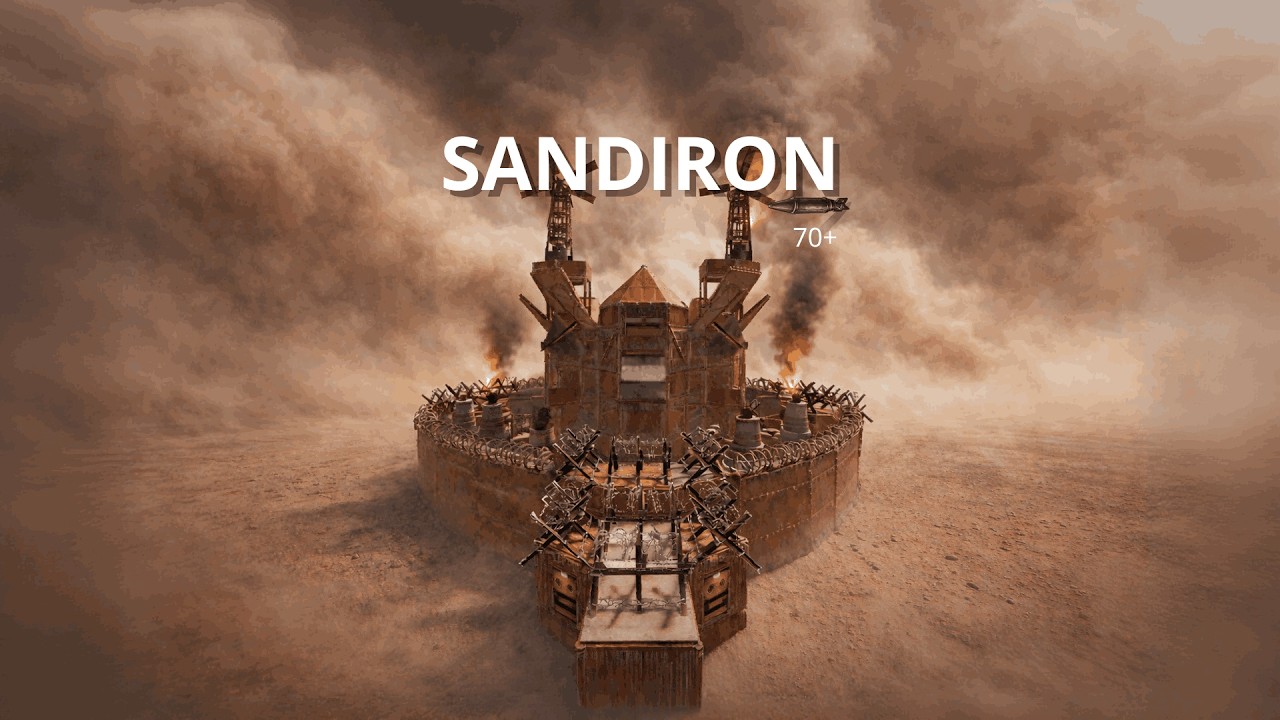 The Sandiron - Best small group base 3-4 PPL 2x2 Base in rust - YouTube