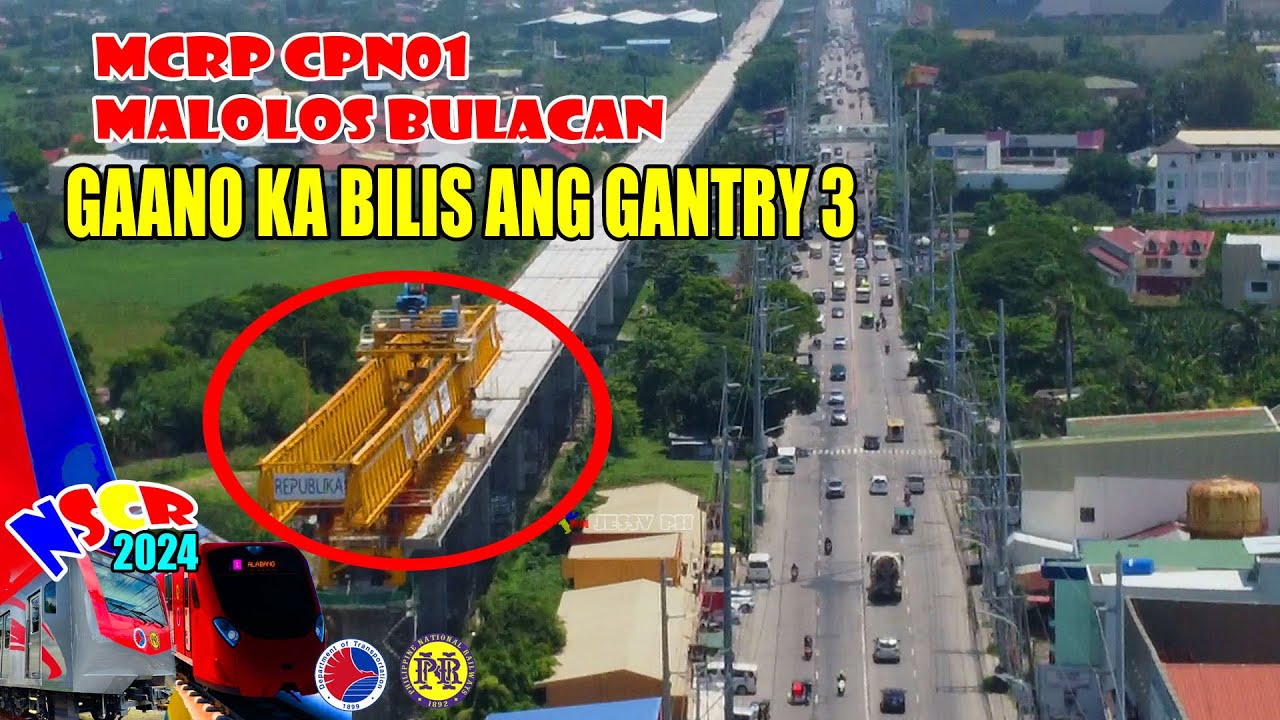 north south commuter railway update /V 565 / pnr nscr project - YouTube