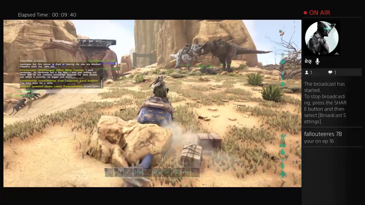 Ark survival evolve scorched earth official pvp server ps4 ep 16 - YouTube