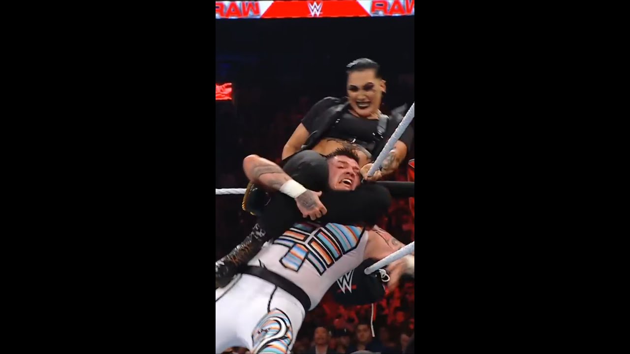 😈 Rhea Ripley punishing Dominik Mysterio - YouTube